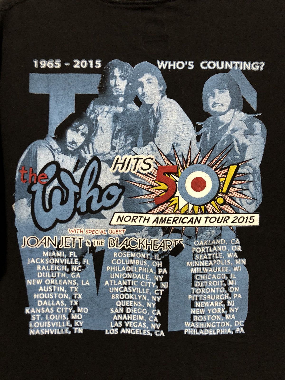 Tour Tee The Who shirt | Grailed