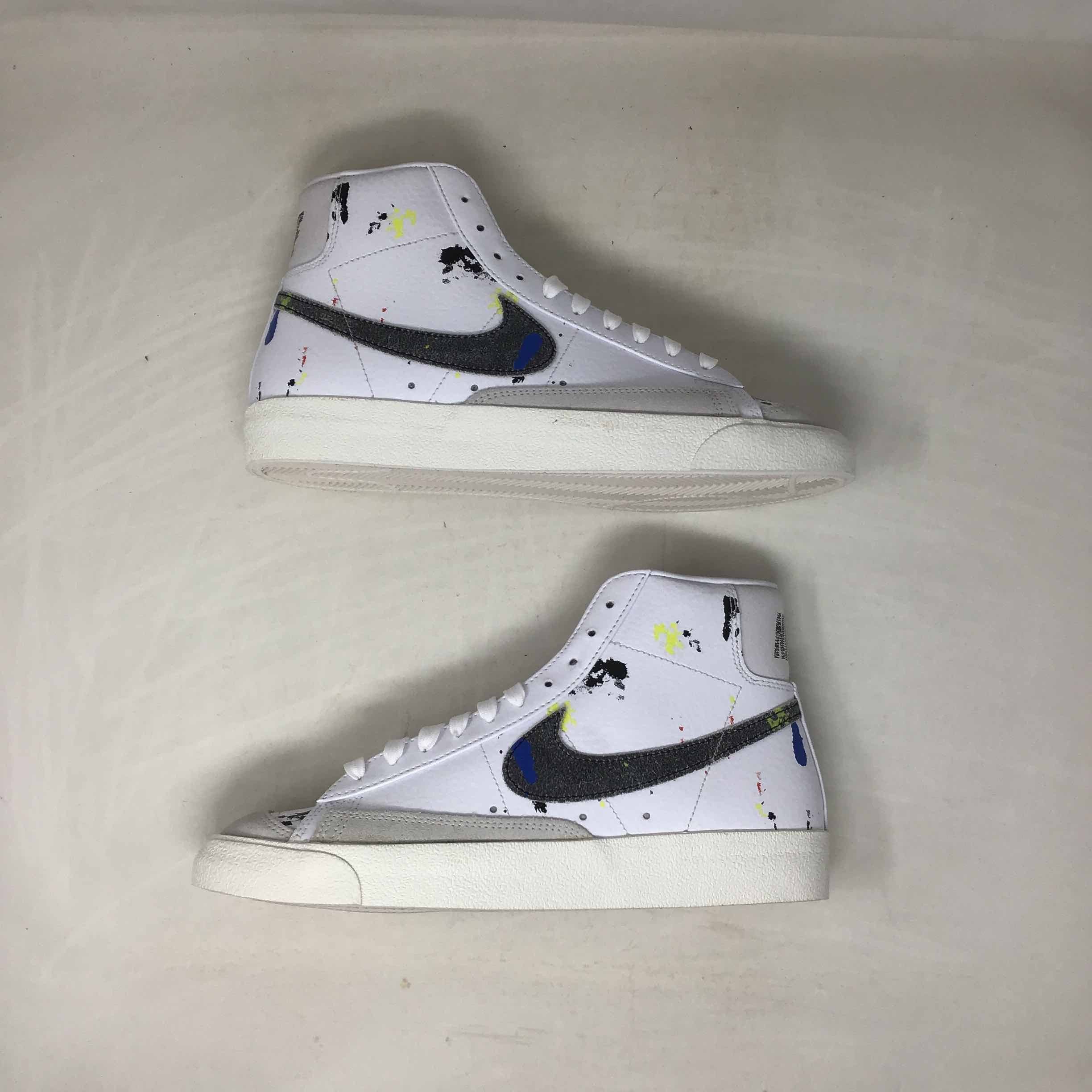 Nike Blazer Mid 77 Paint Splatter | Grailed