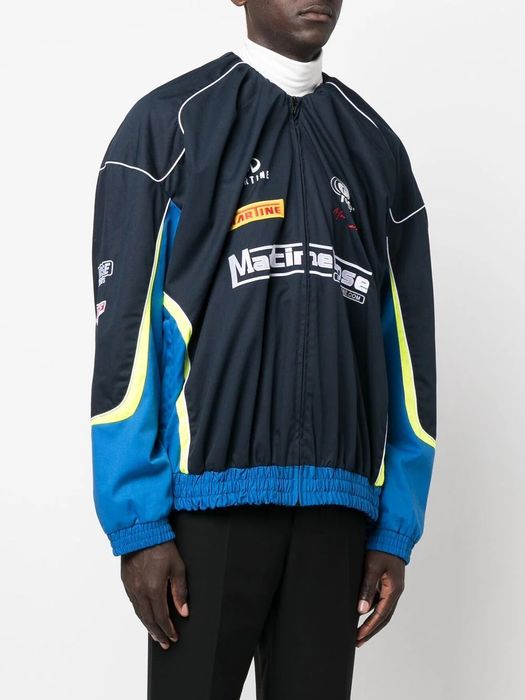 Martine Rose Martine Rose Racing Sponsor Jacket Blue | Grailed