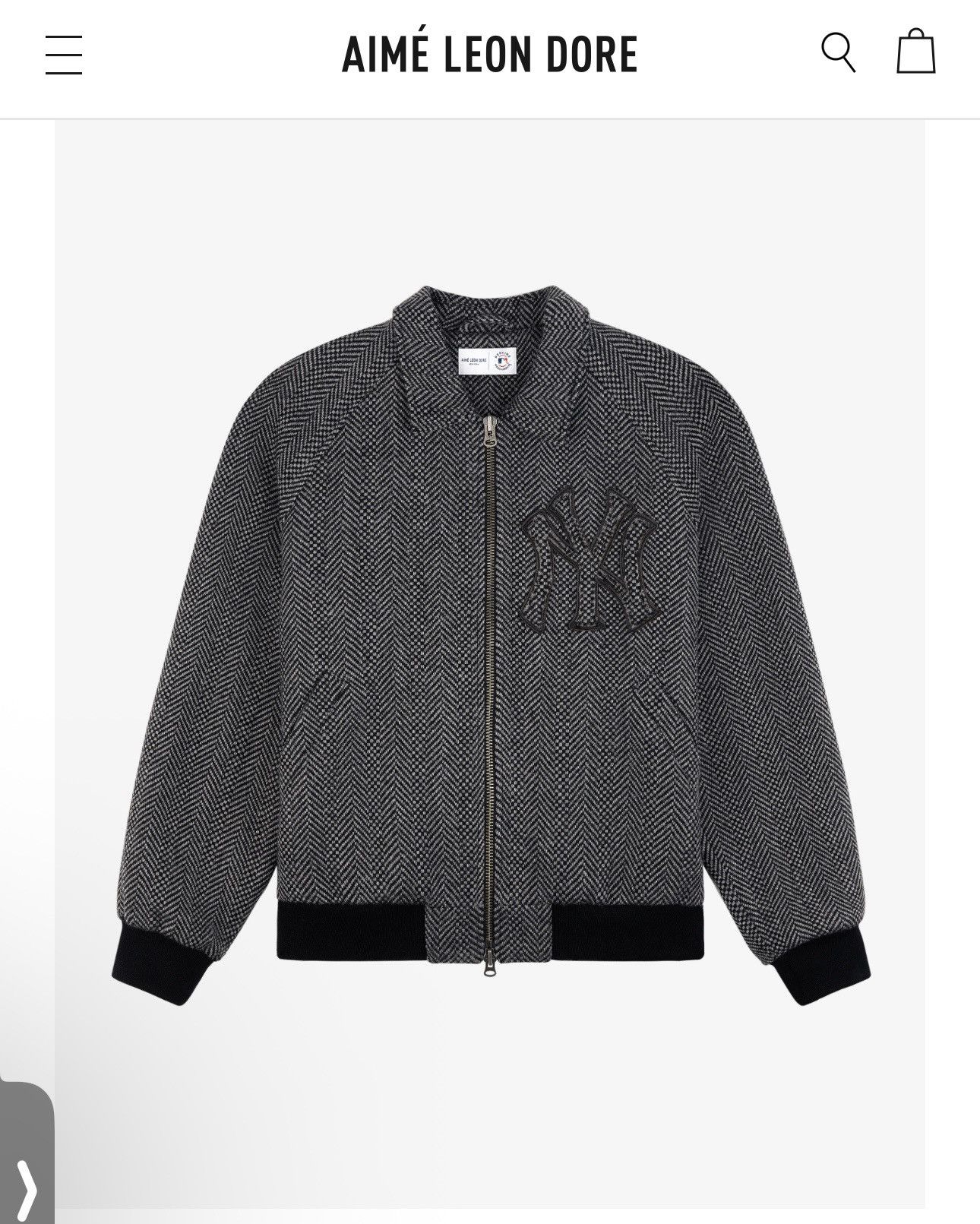 Aime Leon Dore ALD / New York Yankees Wool Varsity Jacket | Grailed
