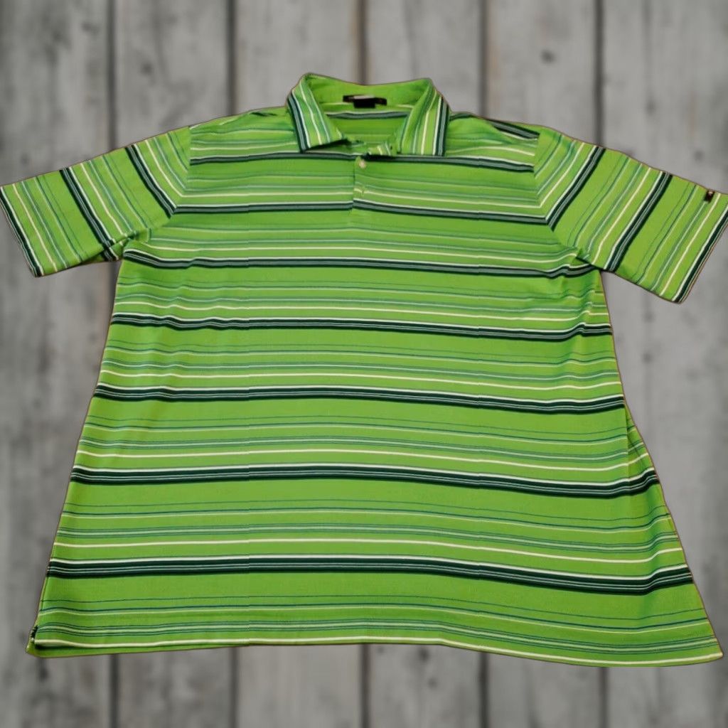 Vintage Tiger Woods Nike Golf Polo Mens Extra Large XL Dri Fit | Grailed
