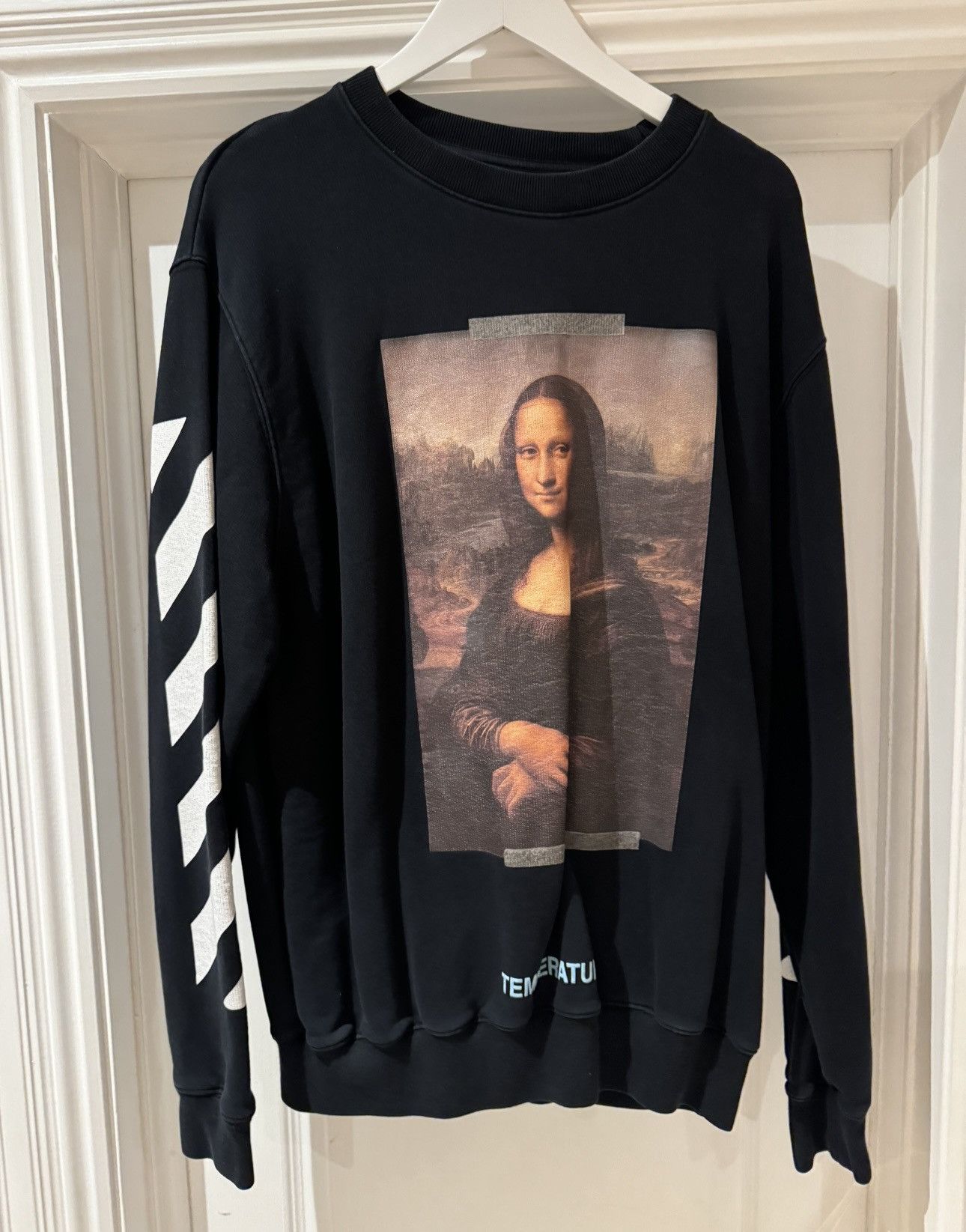 Off-White Black Off White Mona Lisa sweatshirt | Grailed