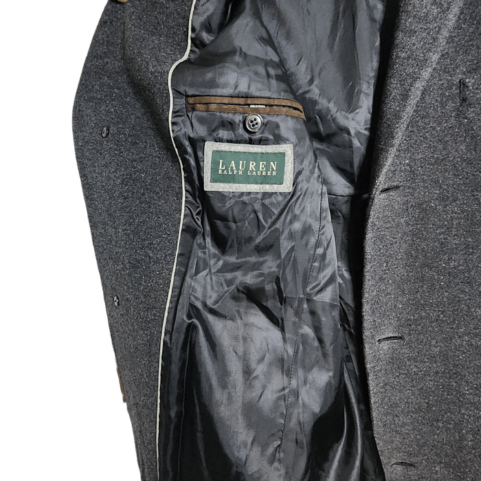 Vintage Lauren Ralph Lauren Wool & Cashmere OverCoat | Grailed