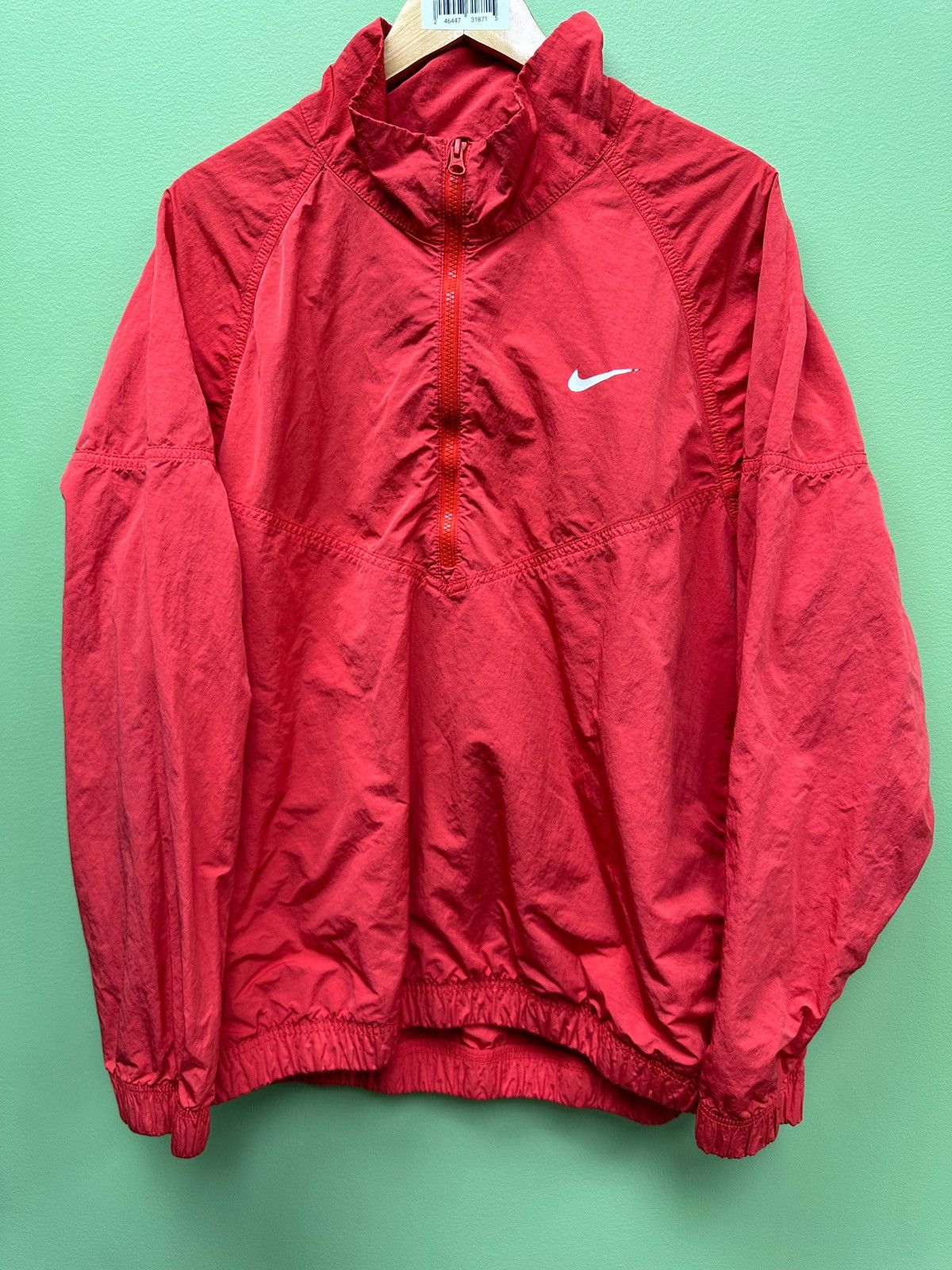 Nike Nike Stussy Windbreaker red Xl | Grailed