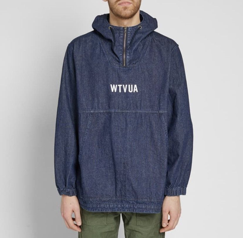 Wtaps WTAPS SS18 Anorak Denim Hoodie Jacket | Grailed