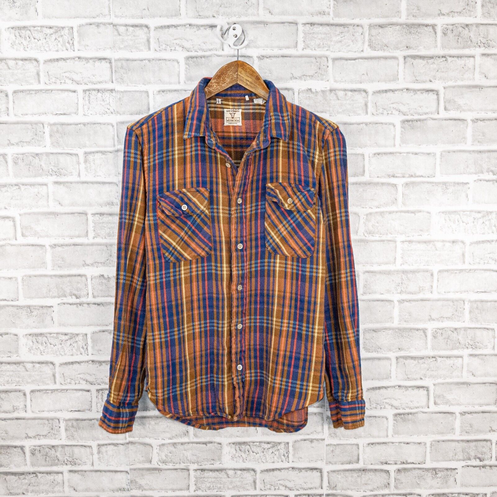 Levi's LVC Levi's Strauss Shorthorn western wear Flannel Shirt | Grailed
