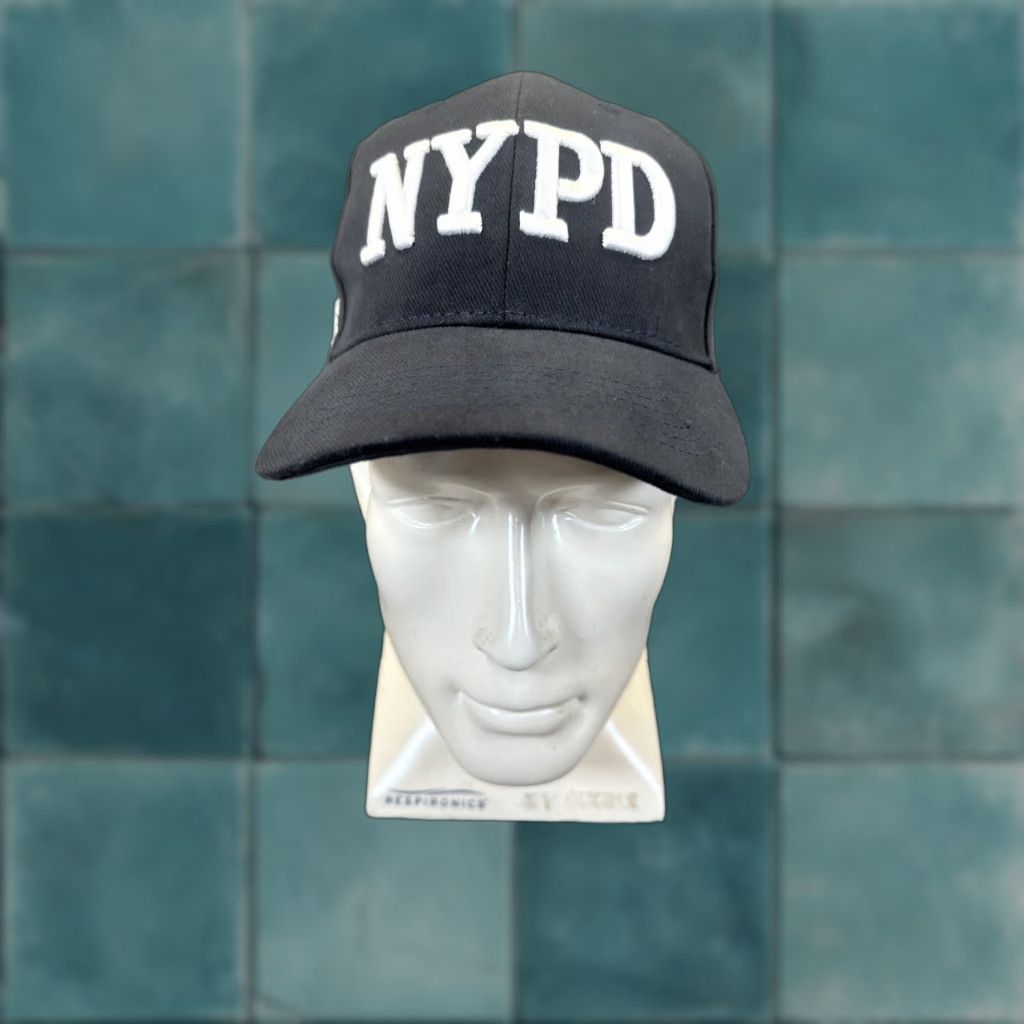 Vintage NYPD NYPD Police Line Do Not Cross Baseball Cap Blue Hat Unisex ...