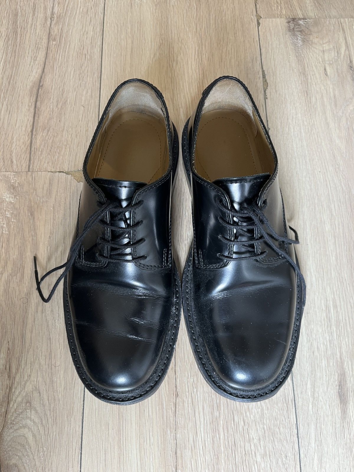 Our Legacy Our Legacy Uniform Parade Derby Leather Shoes | Grailed