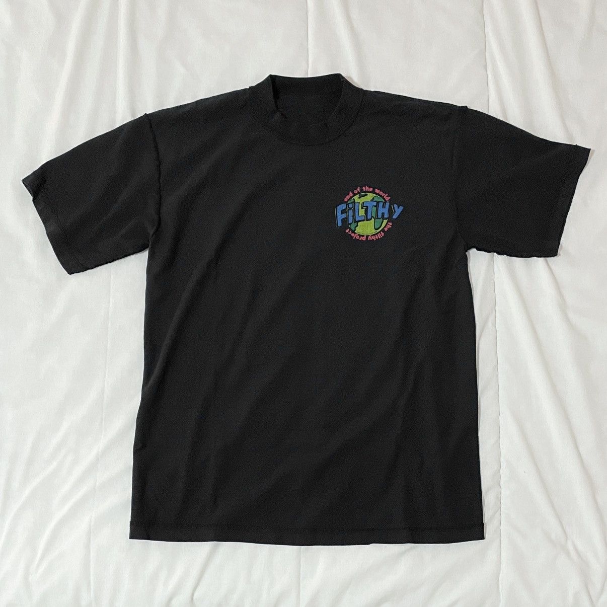 Designer × Streetwear The Filthy Project end of world T-Shirt | Grailed