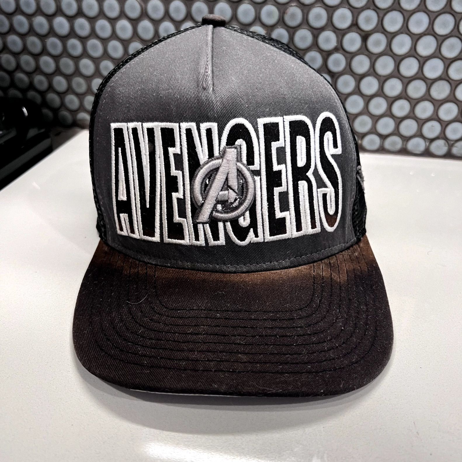 New Era The Avengers Hat Cap Marvel Snap Back Black Gray New Era ...