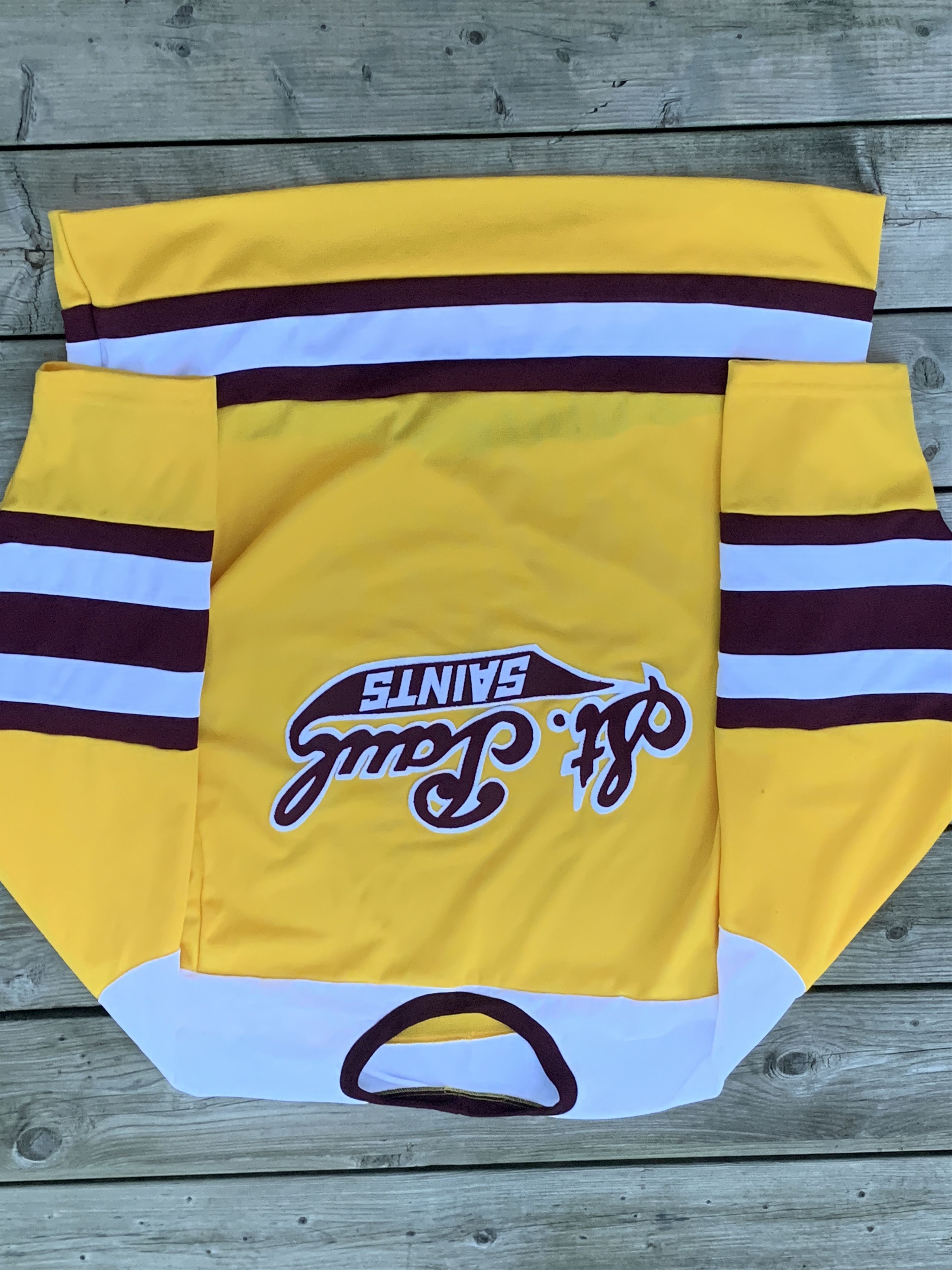 Vintage EMBROIDERED Hockey Jersey Cursive Streetwear vintage | Grailed