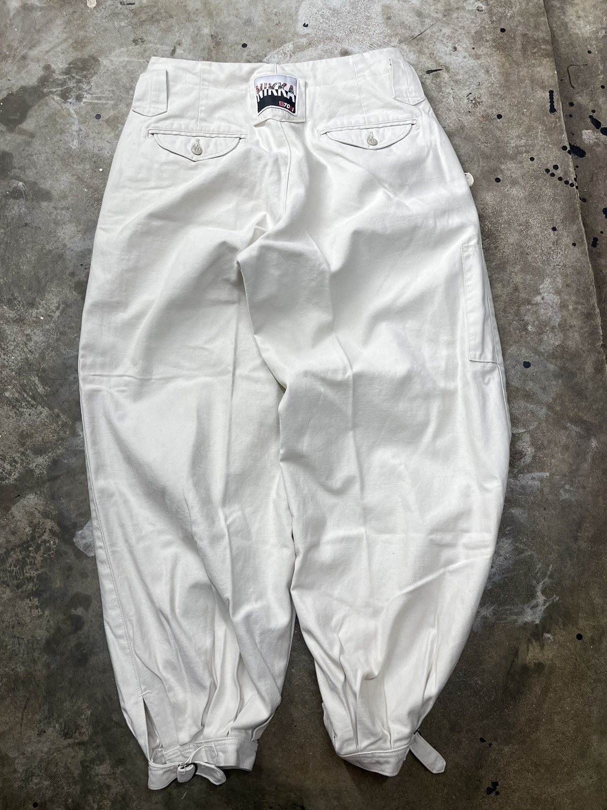 Vintage Baggy Nikka Tobi Japanese Work Pants | Grailed