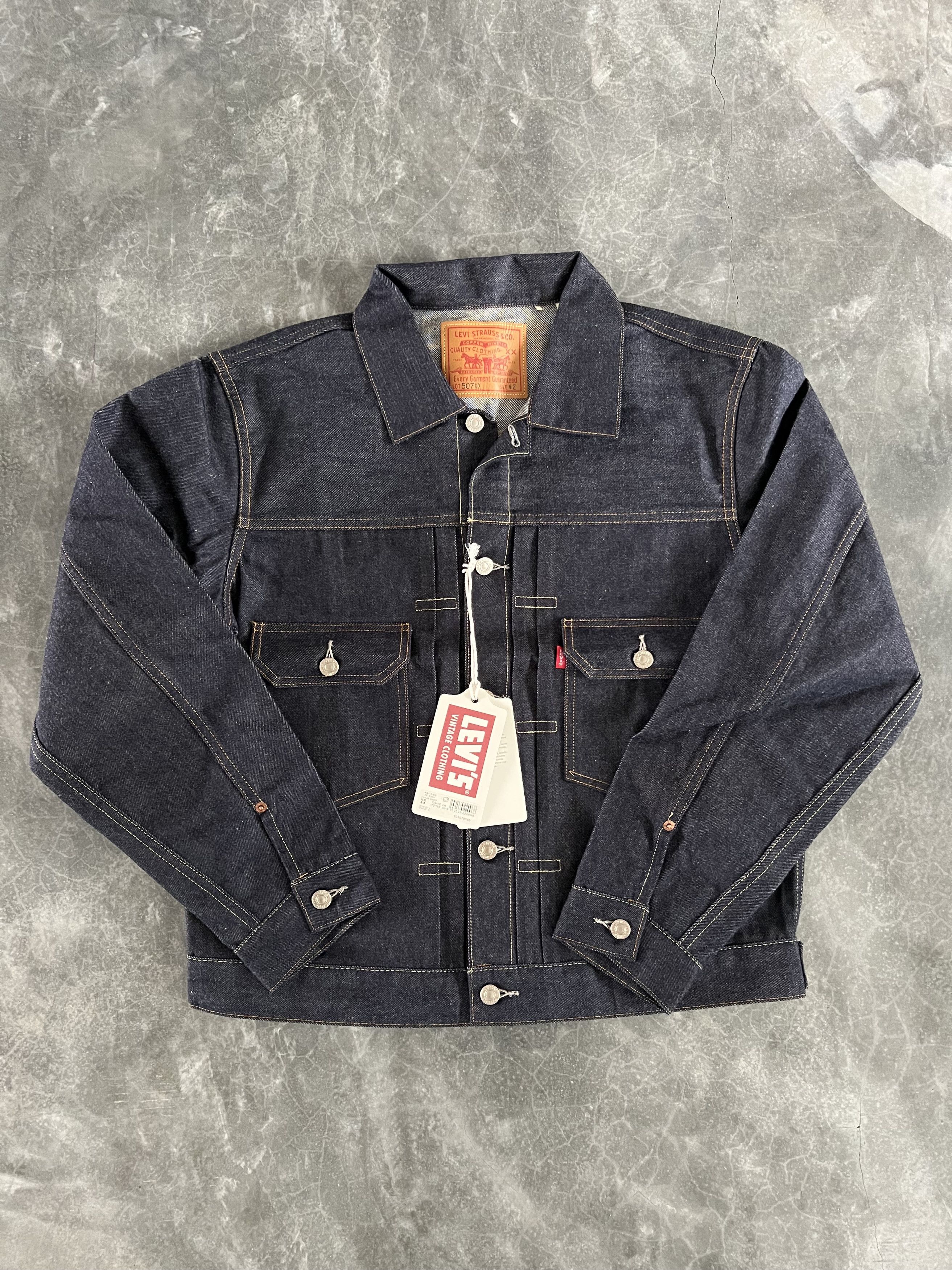 Levi's Vintage Clothing Levi's 507xx LVC Type 2 II Jacket Japan BNWT ...