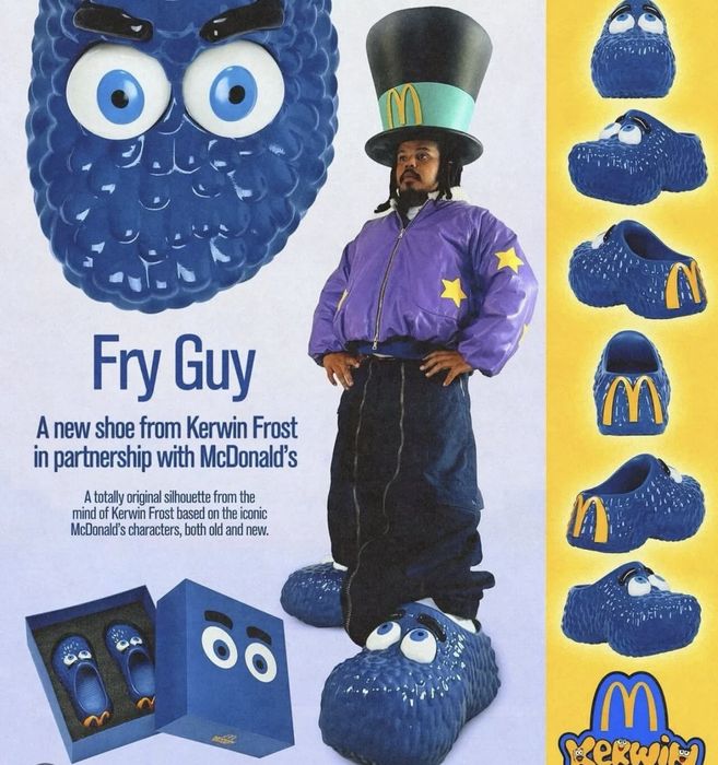 Streetwear Kerwin Frost x McDonalds Fry Guy Clog | Grailed