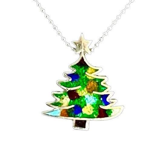 Sterling Silver ATF Sterling 925 Silver Vintage Christmas Tree Brooch ...