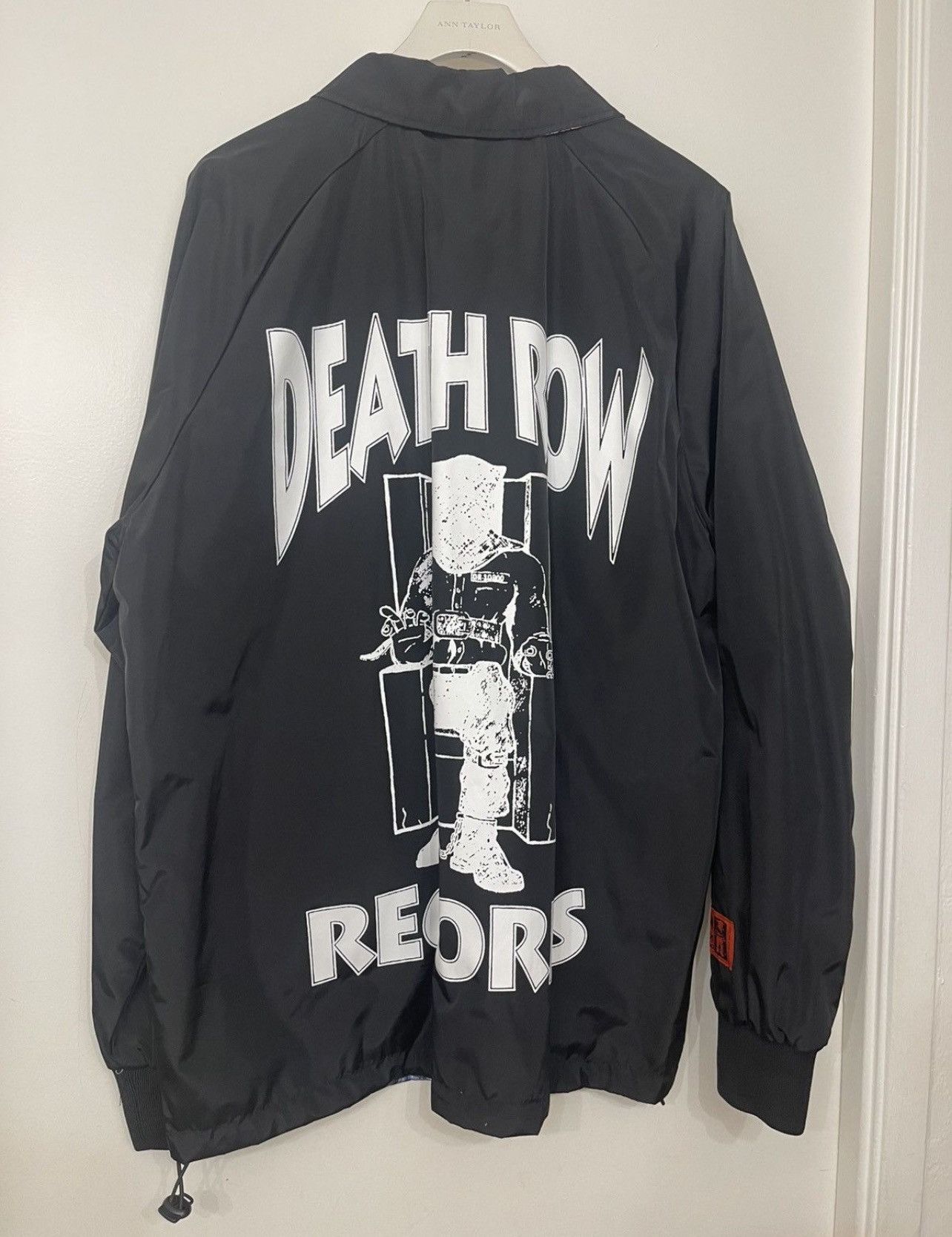 Death Row Records × Supreme Custom order Death row jacket and Supreme ...