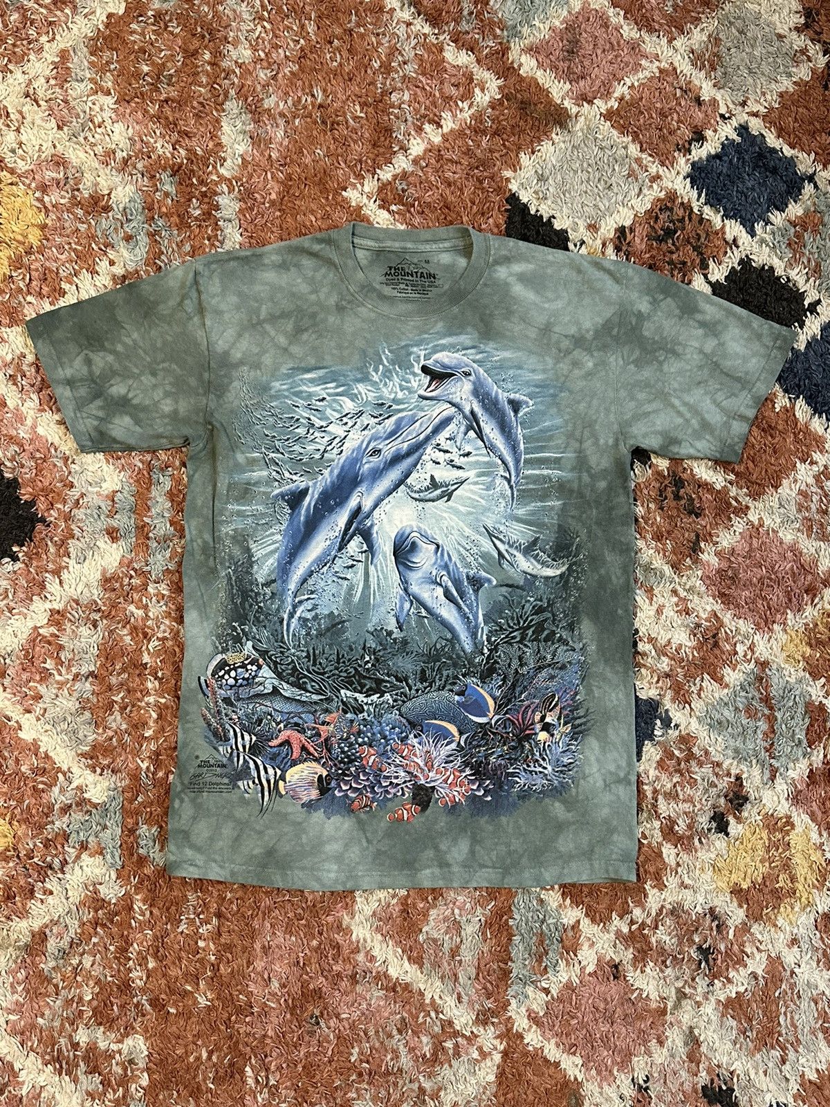The Mountain The Mountain Dolphin AOP tshirt | Grailed