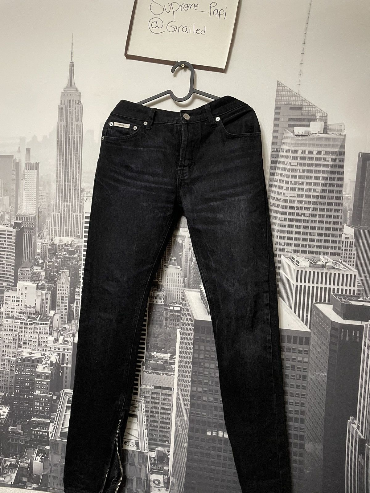 Essentials × FOG × Fear of God Fear of God Essentials Button-Up Denim ...