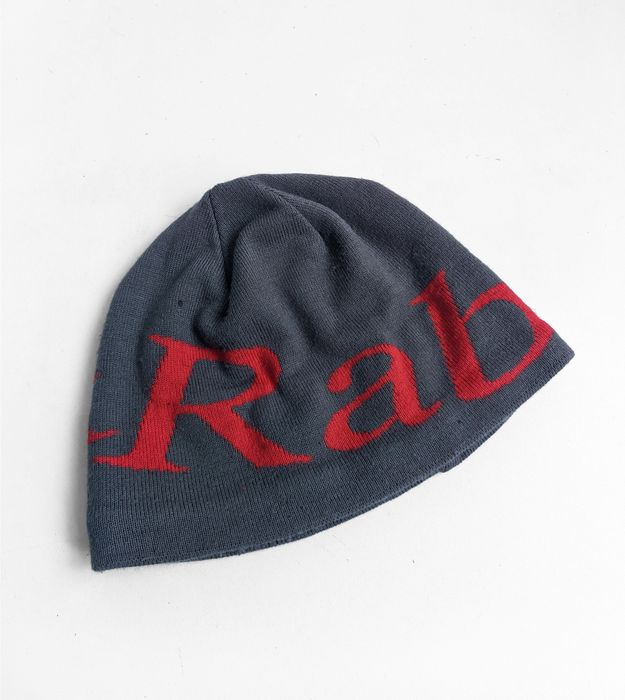 Outdoor Life Rab beanie hat big logo outdoor | Grailed