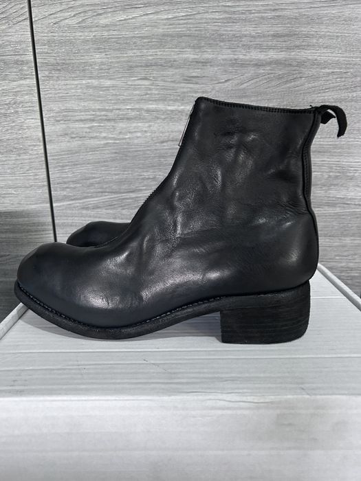 Guidi Guidi PL1 Black Horse Leather Frontzip Boots | Grailed