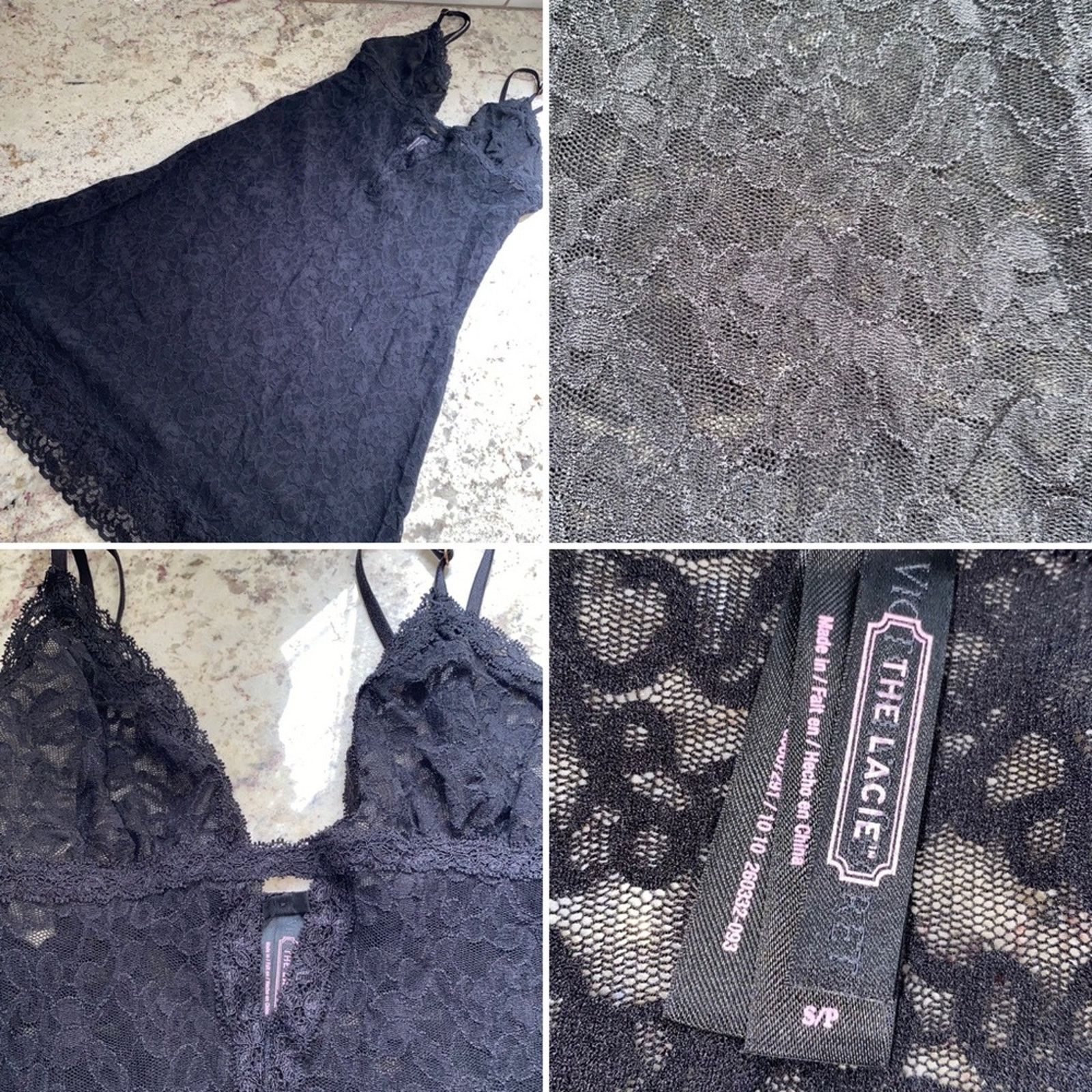 Victoria's Secret Victorias Secret The Lacy Teddy Camisole Chemise ...