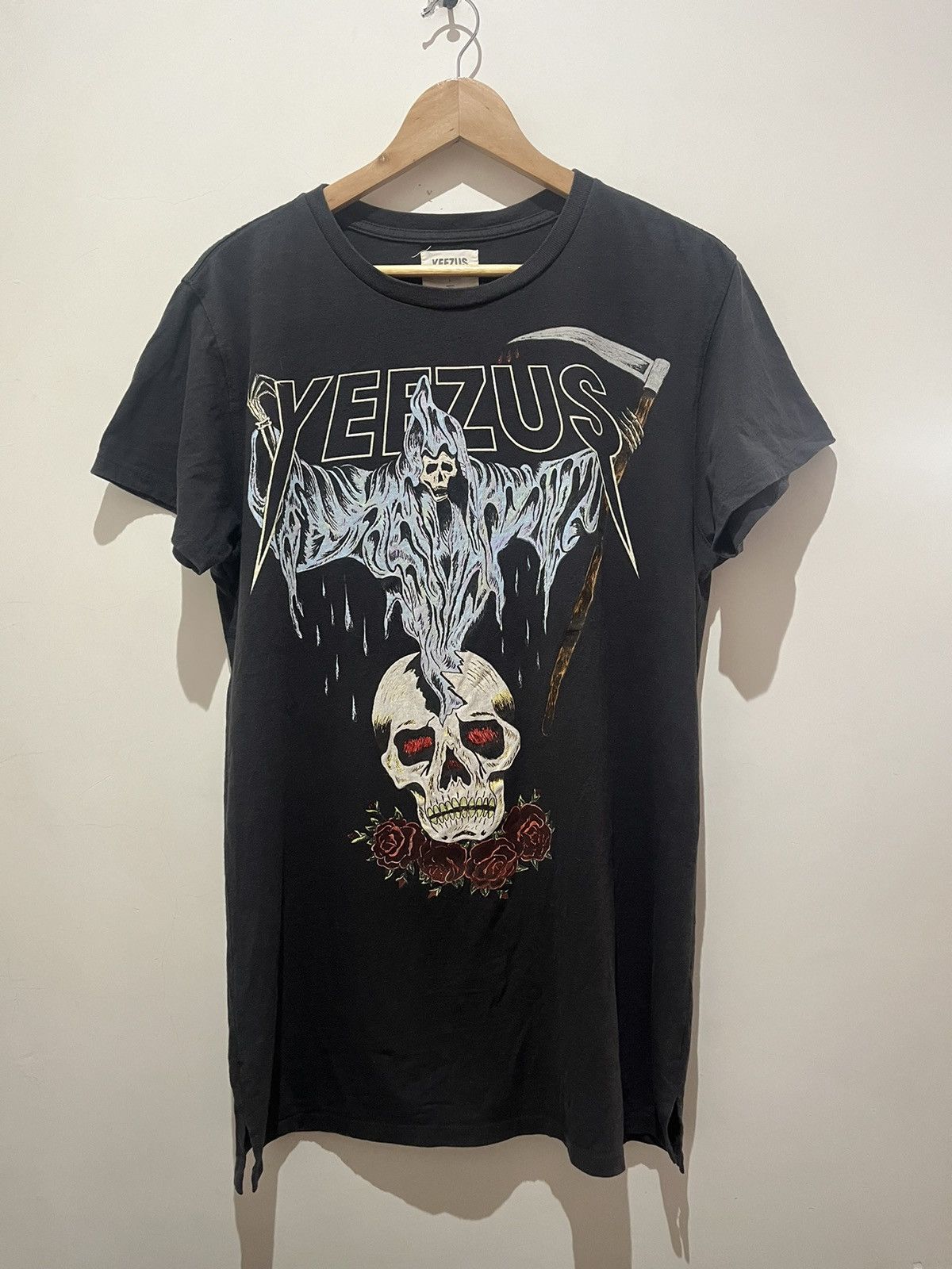 Kanye West 2013 Kanye West yeezus Reaper tour tee | Grailed