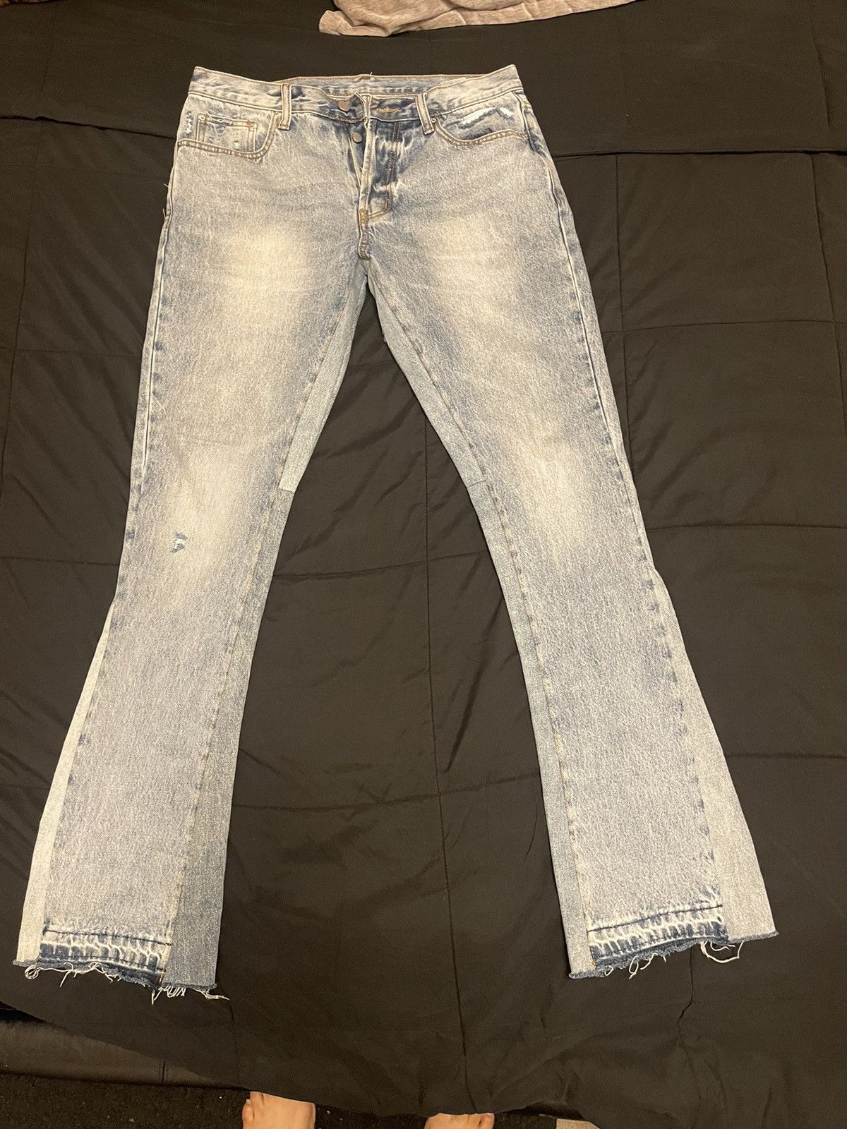 MNML MNML flare jeans | Grailed
