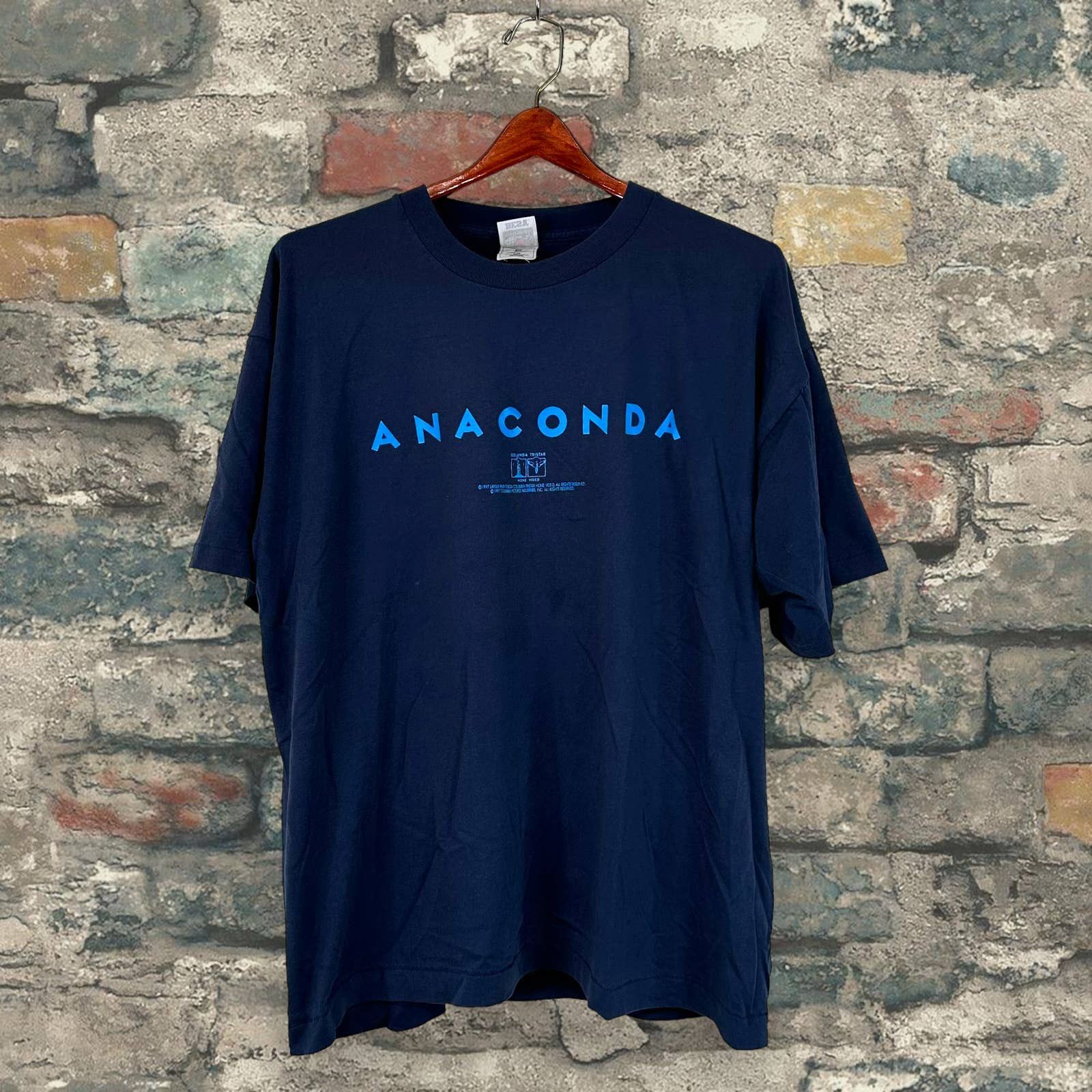Fruit Of The Loom × Streetwear × Vintage Vintage Anaconda Movie Promo T ...