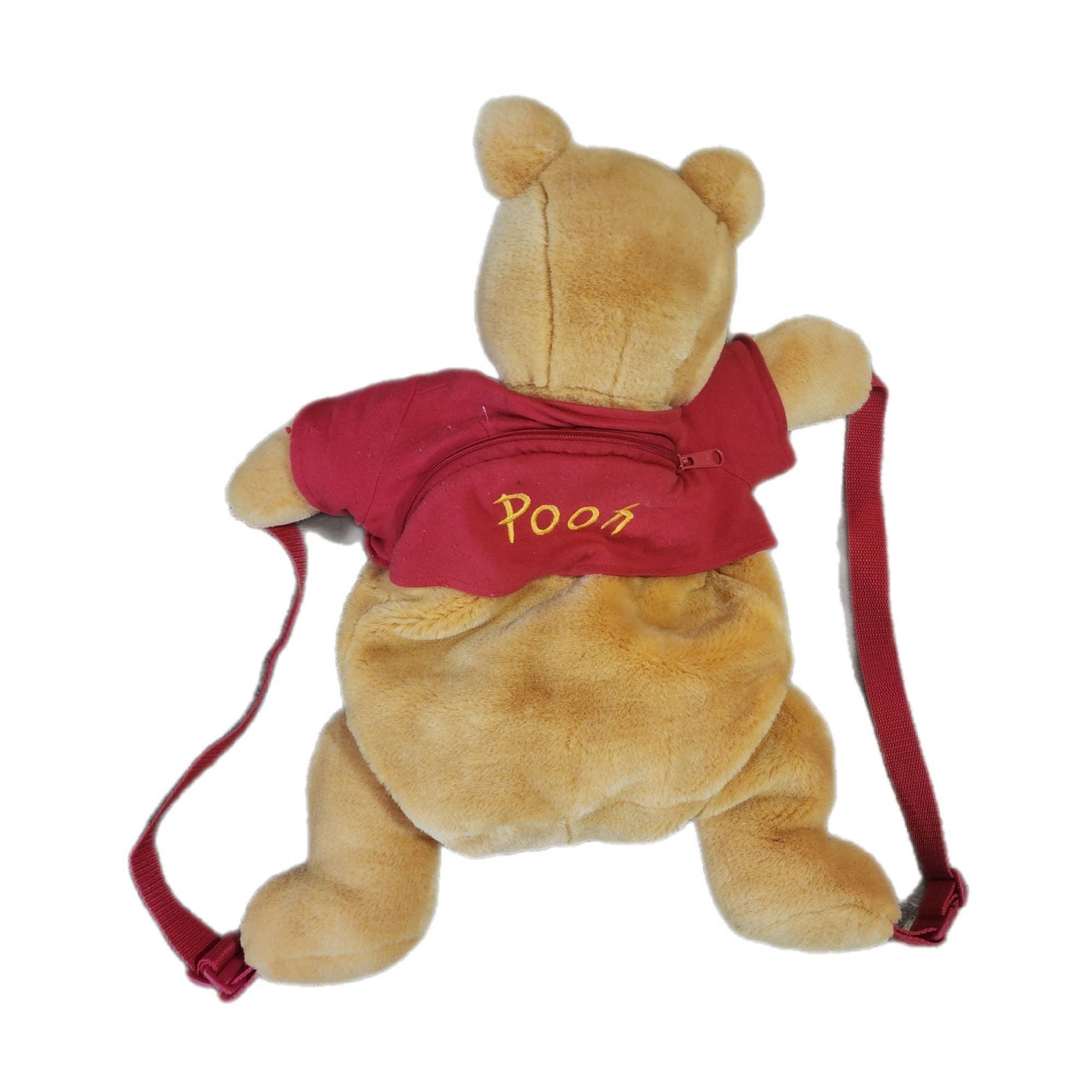 Disney Winnie The Pooh Backpack Vintage 90s Disney Store Plush | Grailed