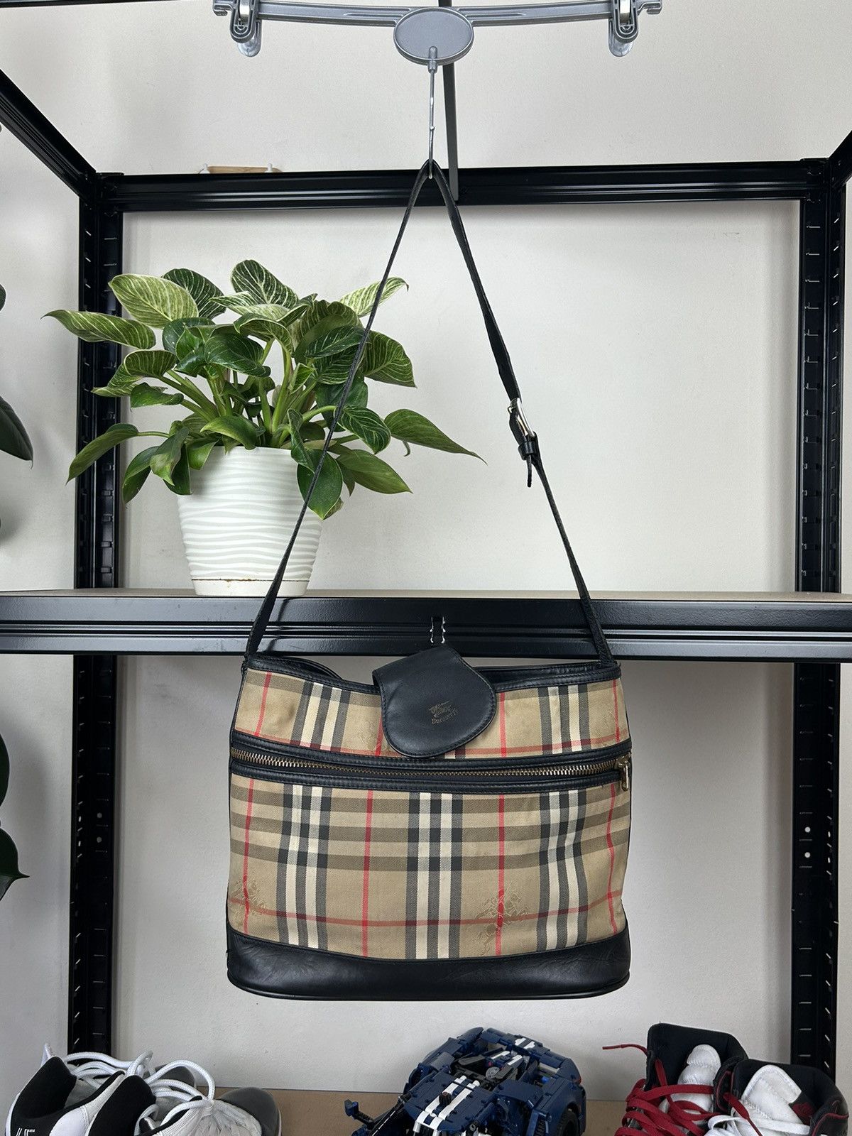 Burberry × Vintage Burberrys Vintage Monogram Bag | Grailed