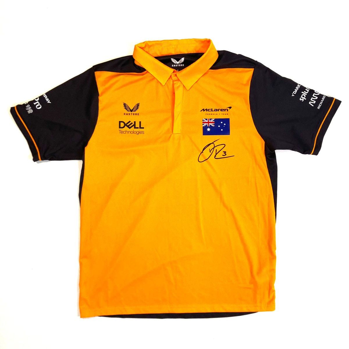 Racing Mclaren Racing Polo Shirt Jersey Daniel Riccardo 3 Formula 1 ...