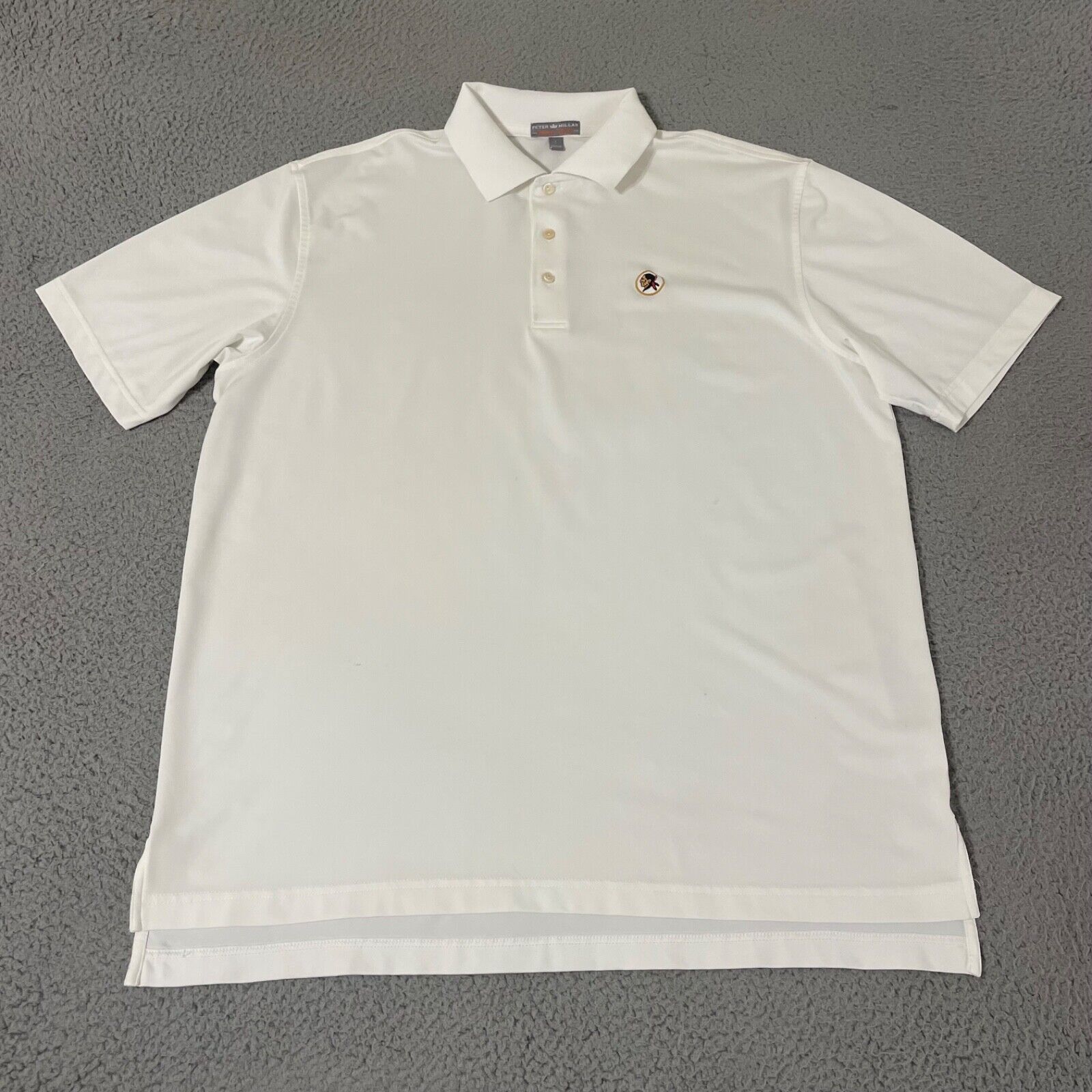 Peter Millar Peter Millar Polo Shirt Mens Large White Summer Comfort ...