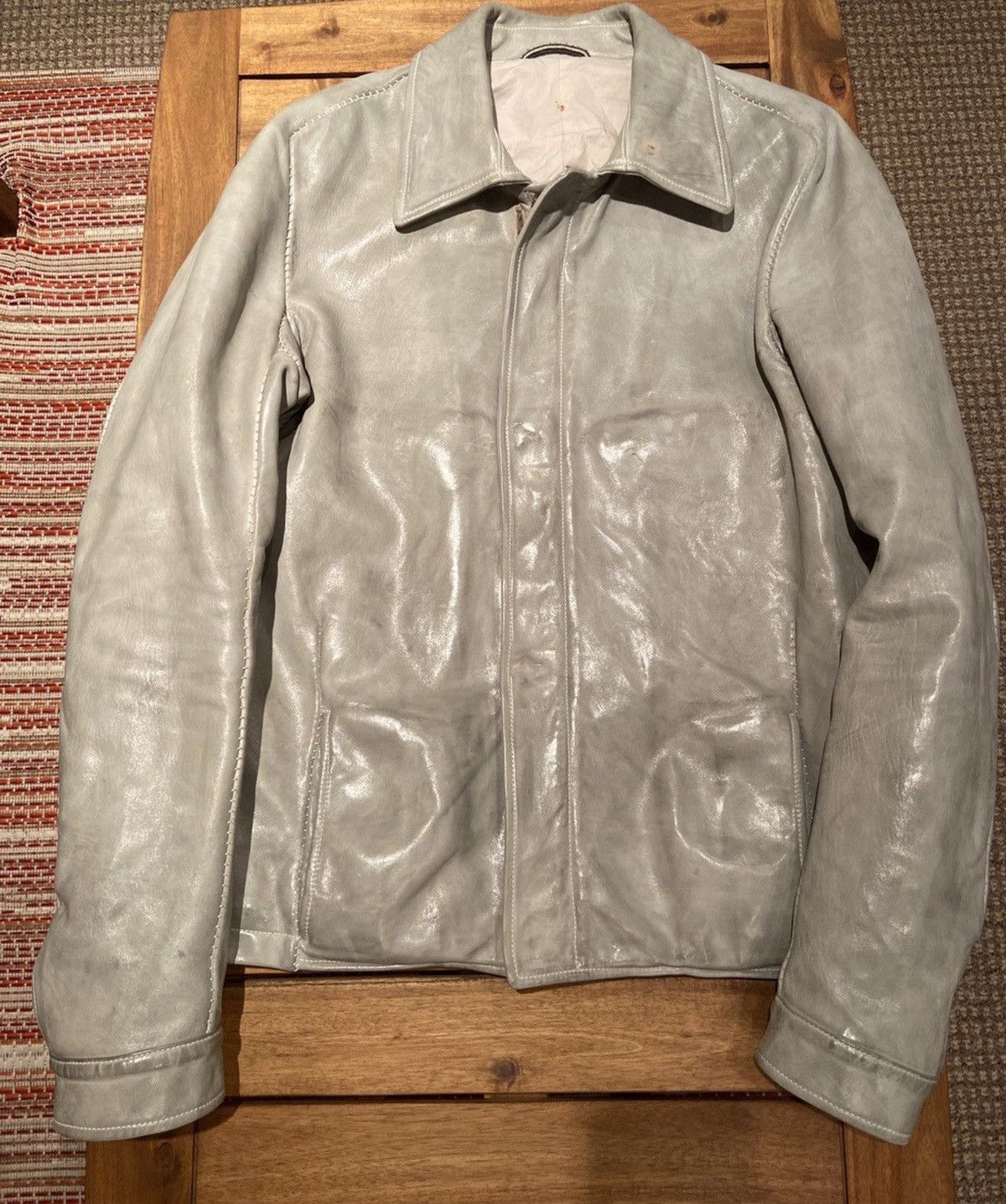 Carol Christian Poell CCP 54 2010 Horse Leather Jacket | Grailed