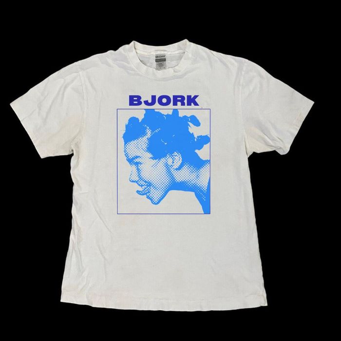 Vintage Bjork graphic T shirt | Grailed
