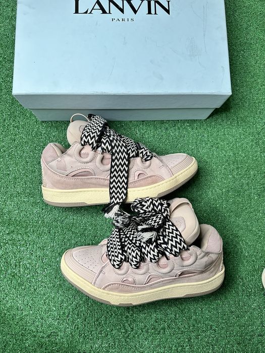 Lanvin Lanvin chunky lace Curb Sneakers | Grailed