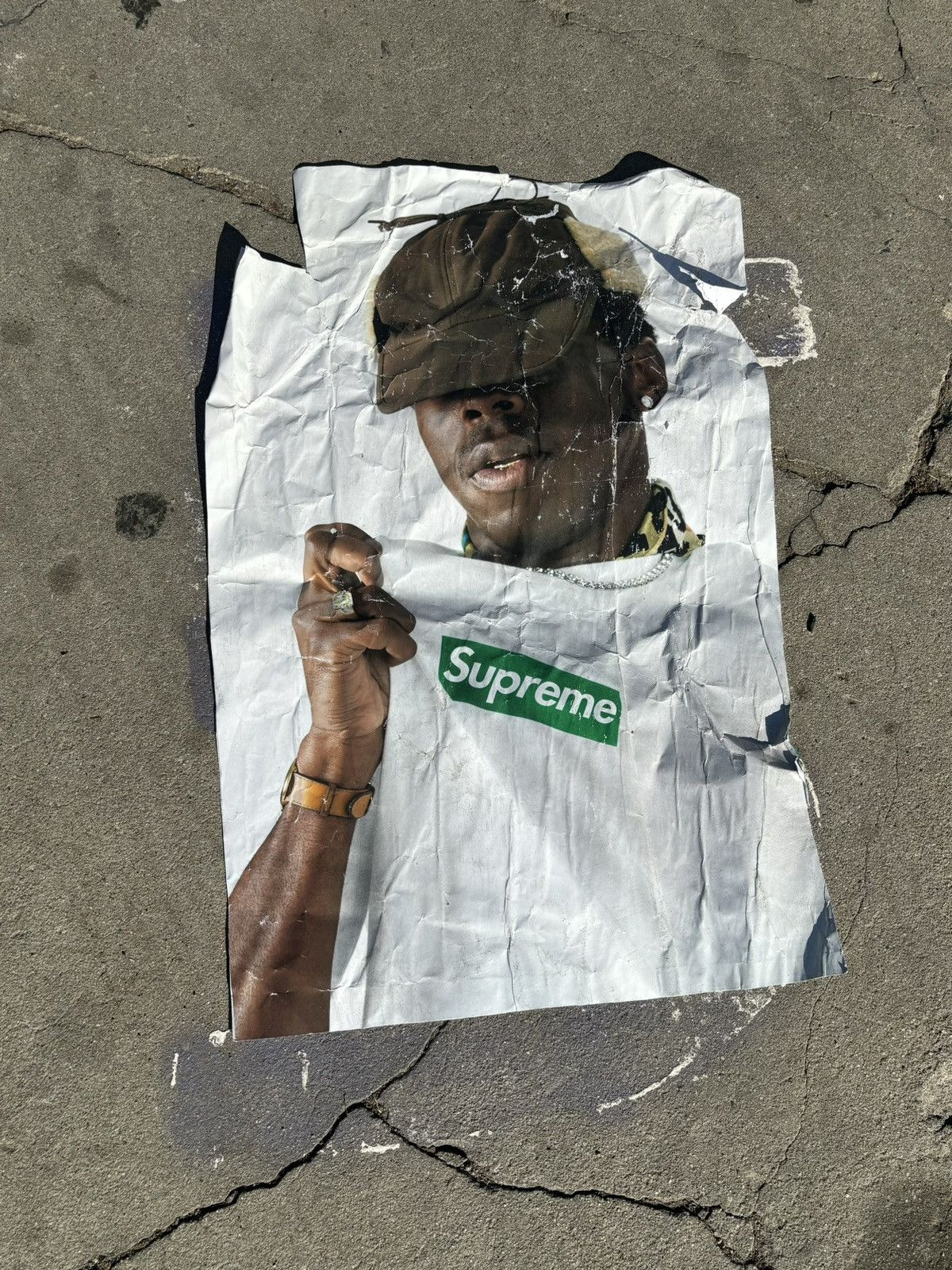 Supreme Supreme Tyler the Creator Poster (FW24) - Promotional Ad | Grailed