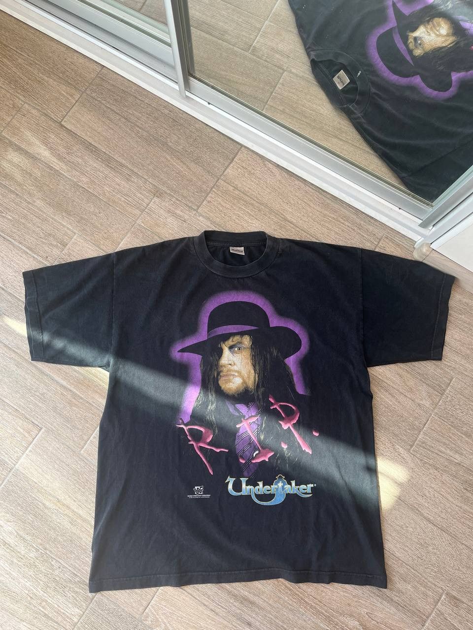 Vintage × Wwe × Wwf 1996 The Undertaker RIP Wrestling Tee Shirt | Grailed