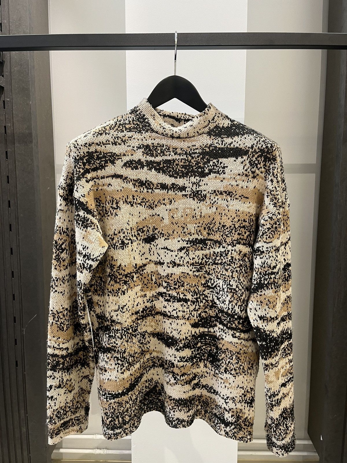 Raf Simons Raf Simons 2003 Virginia Creeper Knit Turtleneck Sweater ...