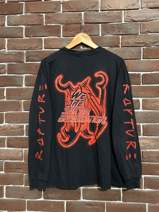 Vintage 90s Impaled Nazarene Satan Generation Vintage Metal Band Tee ...