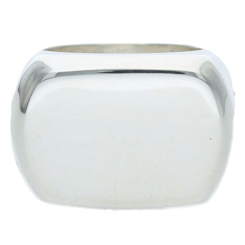 Chrome Hearts Chrome Hearts Big PJ Plain Silver Ring | Grailed