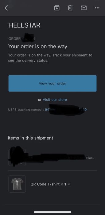 HELLSTAR HELLSTAR QR Code Shirt | Grailed