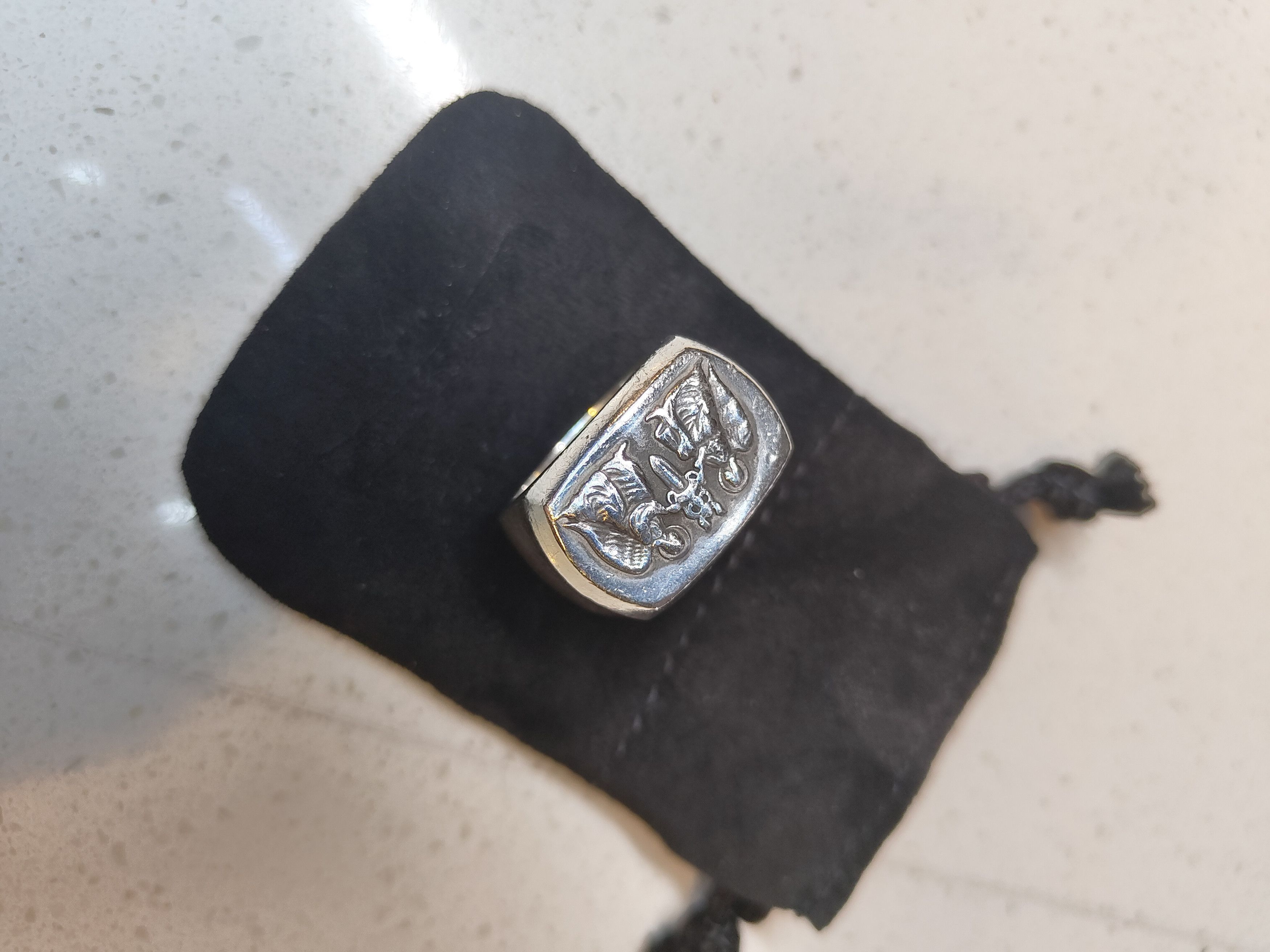 Chrome Hearts Chrome Hearts PJ Angel Ring size 10 | Grailed