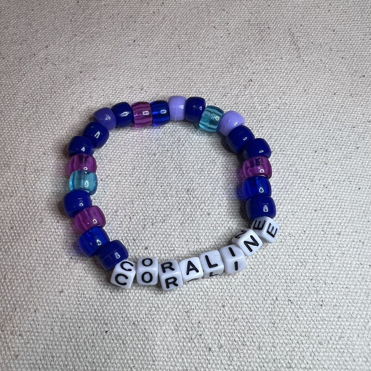 Handmade × Streetwear CORALINE X KANDI FRIENDSHIP BRACELET Y2K | Grailed