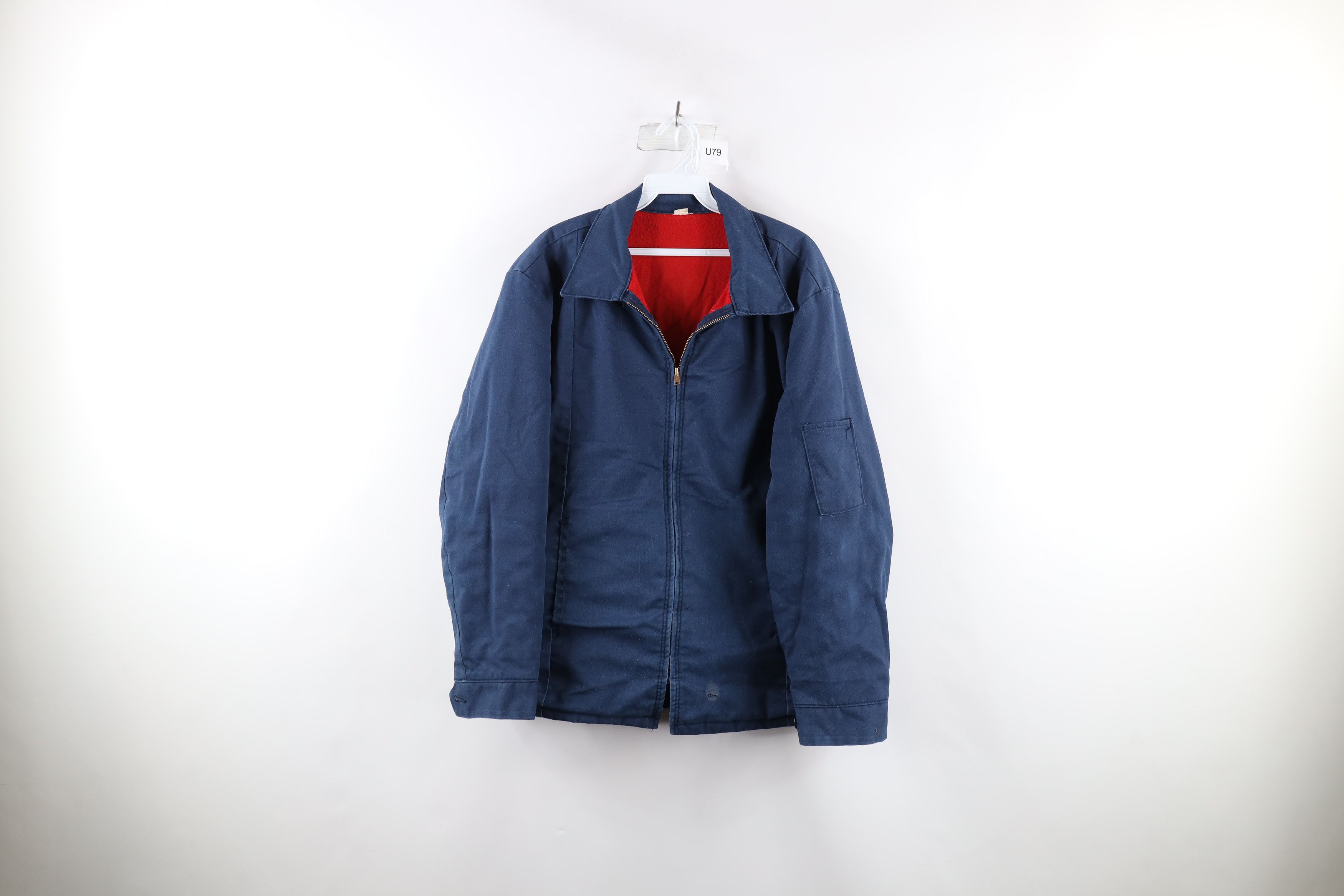 Streetwear × Vintage Vintage 70s Streetwear Quilt Lined Mechanic Work ...