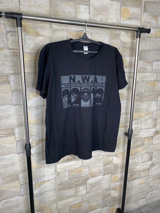 Vintage Vintage 2000s NWA Worlds Most Dangerous Group Rap Tee Shirt ...