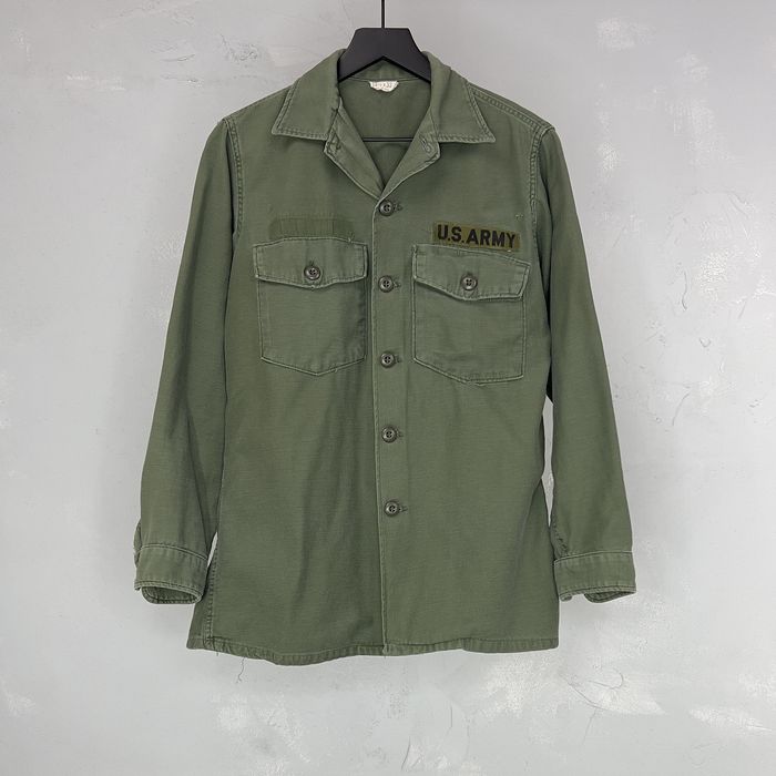 Vintage Vintage 1967 U.S. Military OG-107 Cotton Twill Army Shirt | Grailed