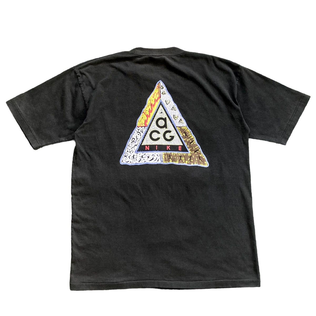 Nike Vintage 90’s Nike ACG Triangle Tribe Tee | Grailed