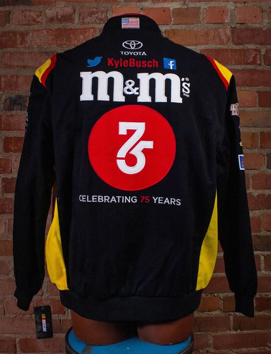 Vintage Kyle Busch M&M Nascar Racing Jacket | Grailed