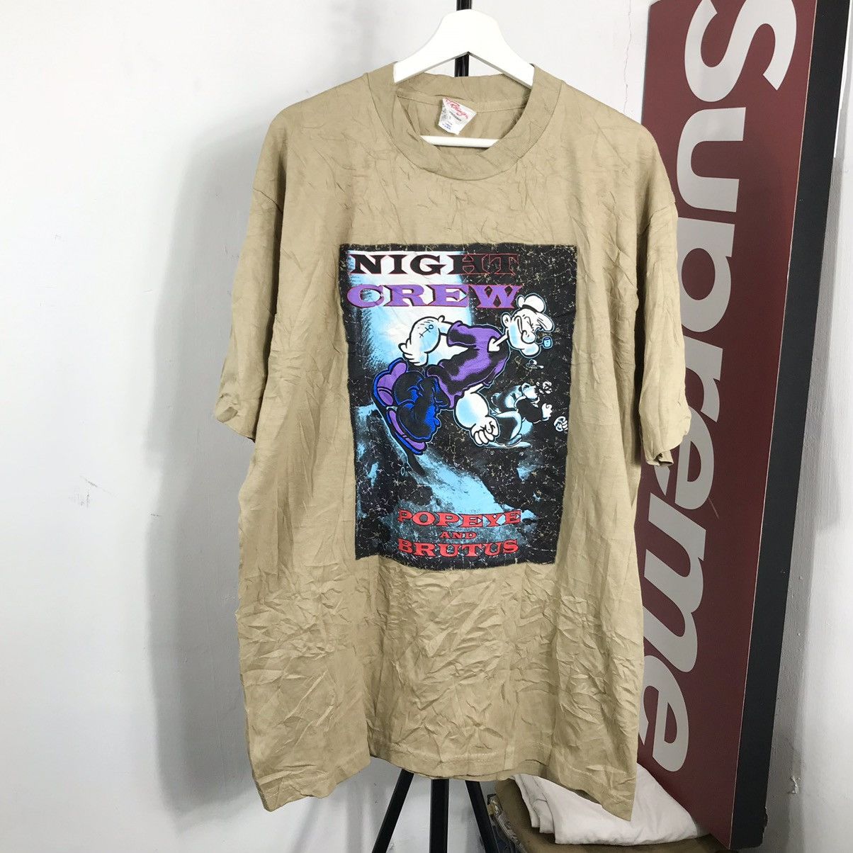 Vintage Sick colour 💥 Vintage rare Popeye hit Brutus night crew run ...