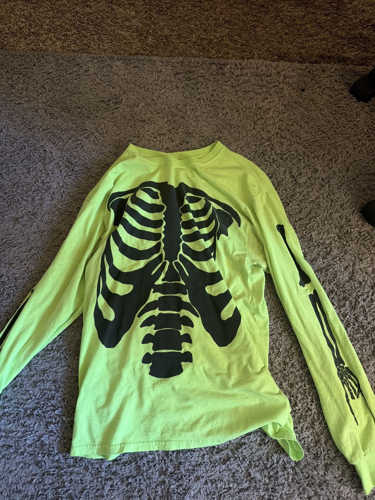 Playboi Carti Playboi Carti Neon Skeleton 2016 tour merch | Grailed